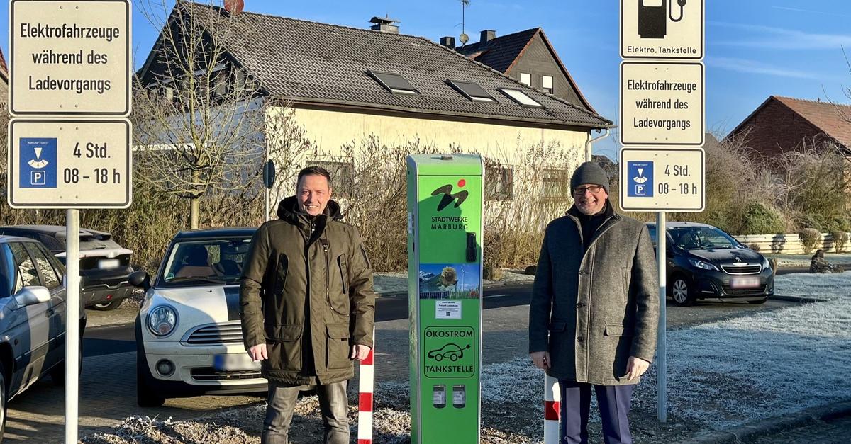 Marburger Stadtwerke bieten E-Ladestationen in Münchhausen